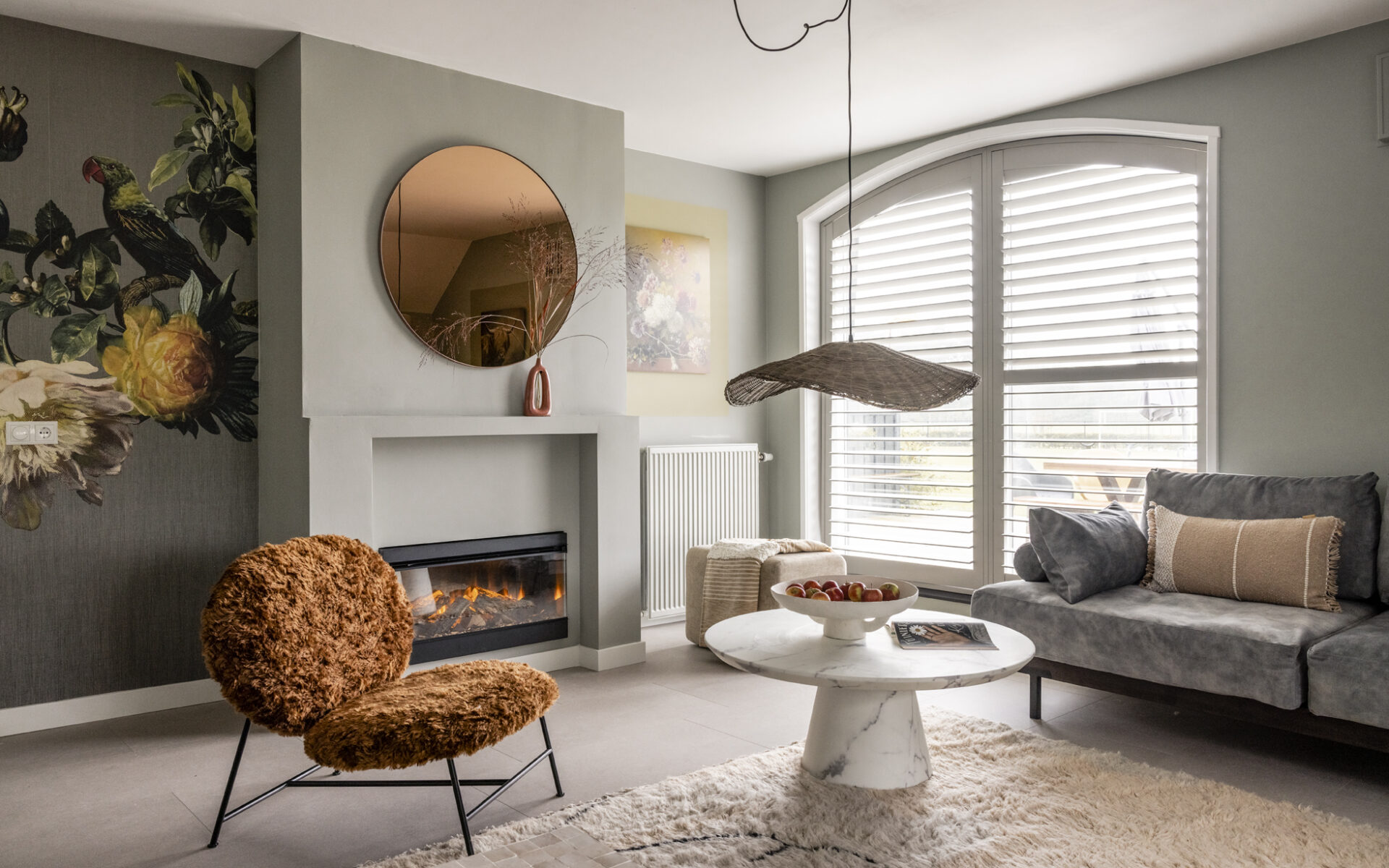 Ga met behang of muurverf voor een levendig interieur! |… | Aanhuis